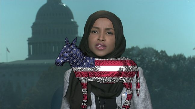 MUSLIM ILHAN OMAR RECITES ISLAMIC PRAYER TO ALLAH AT CATHOLIC CHURCH IN ...