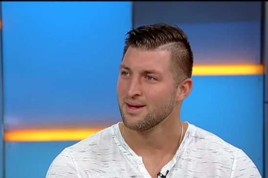 Tim Tebow offers inspiring message about sharing Christian beliefs in ...